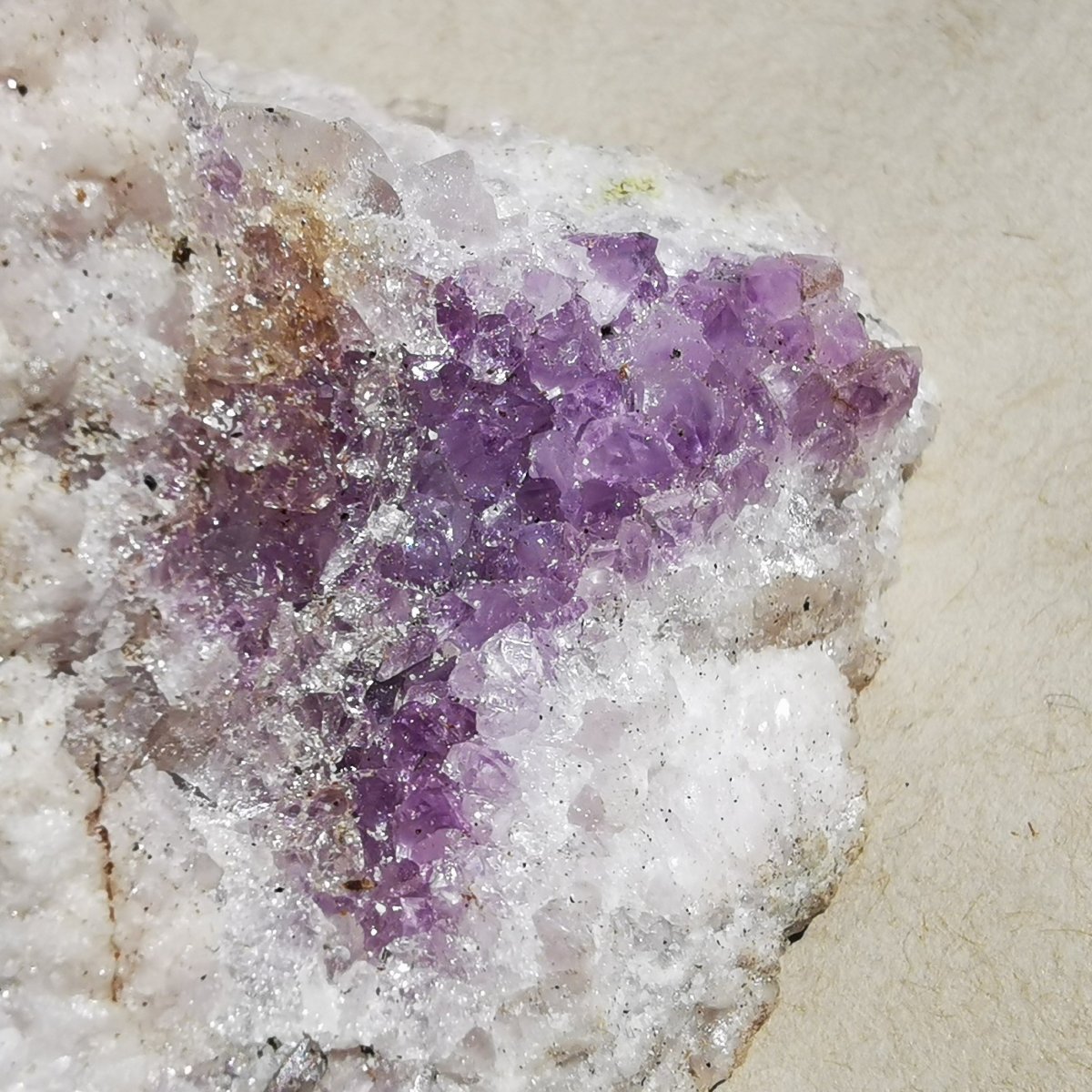 Amethyst at La Manche Lead Mines – Whoa Dana
